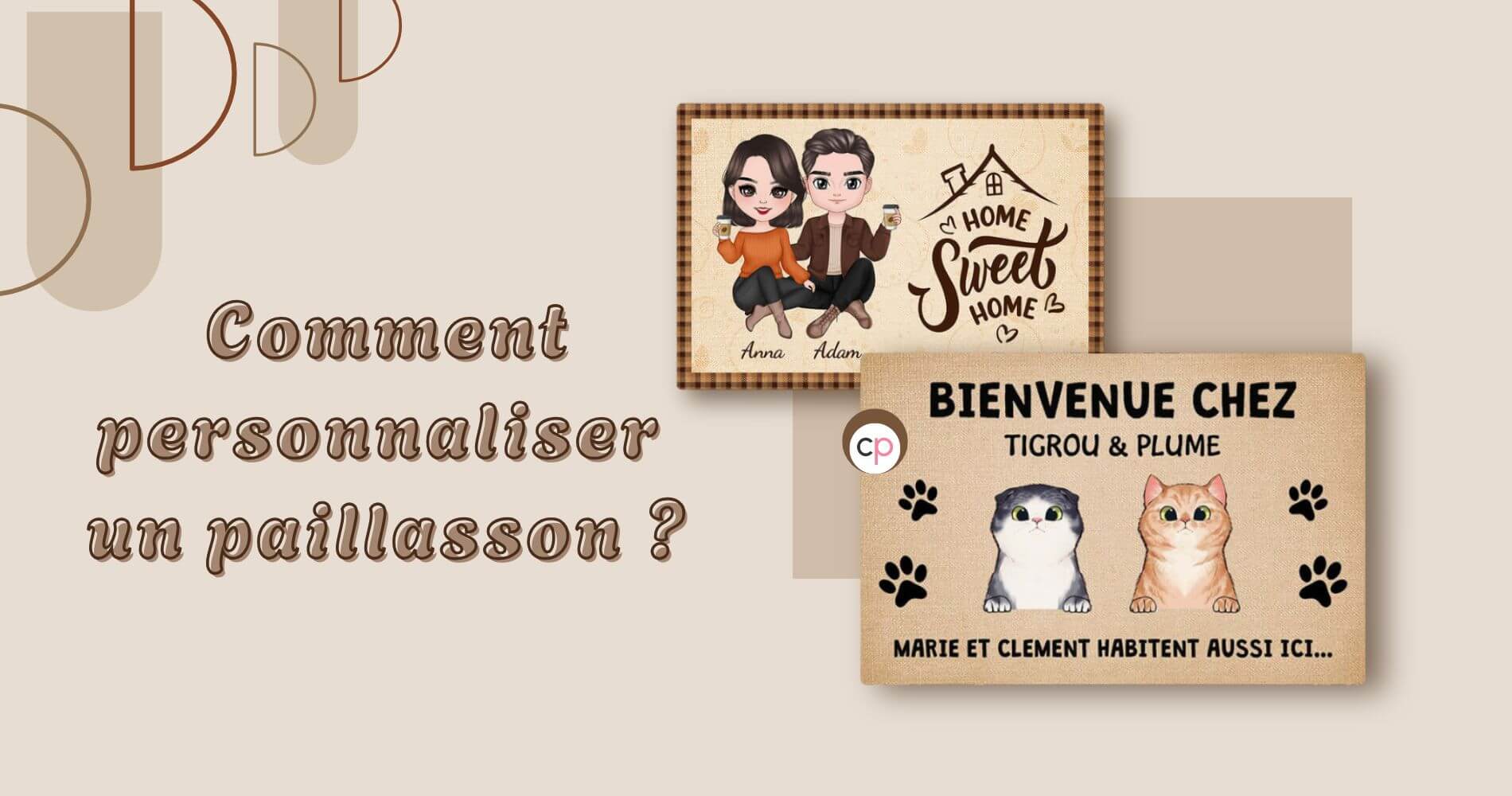 Comment Personnaliser un Paillasson Original ? - Cadeau Plus