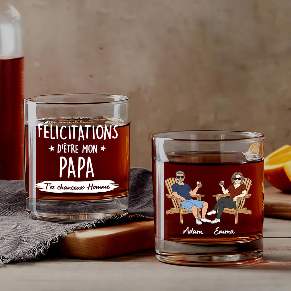Verre À Whisky Personnalisé - Cadeau Plus