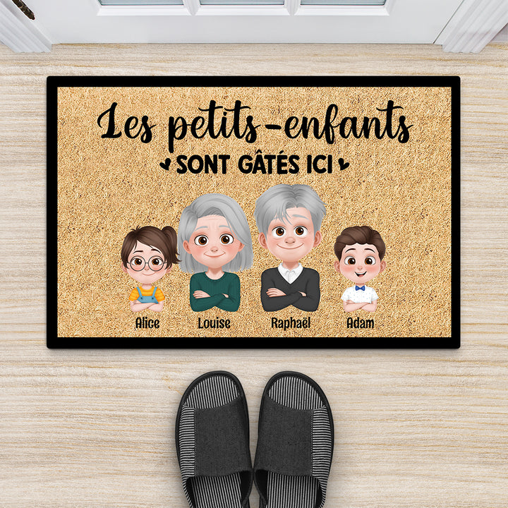 Paillasson Personnalisé Famille - Cadeau Plus