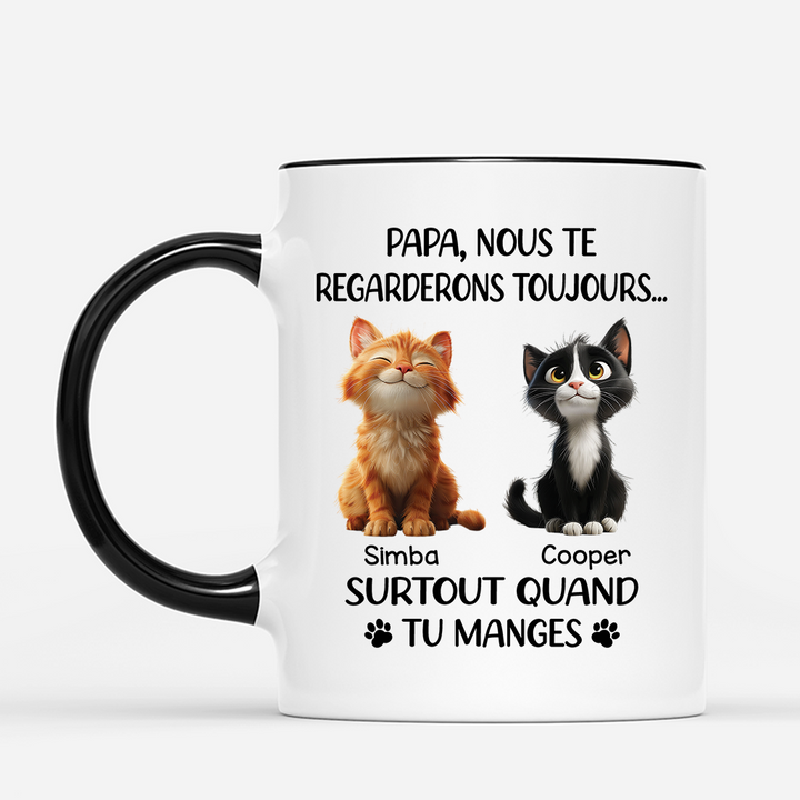 Mug Chat Personnalisé - Cadeau Plus