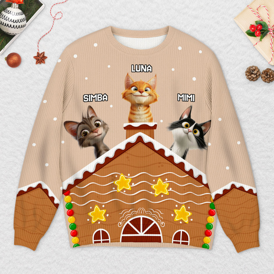 Pull Moche de Noël Personnalisé - Cadeau Plus