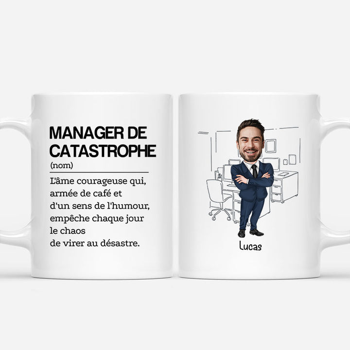 Tasse Personnalisée Collègue Humour - Cadeau Plus